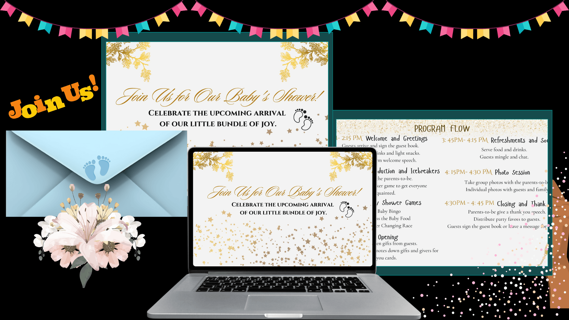 Printable Baby Shower Programs Templates