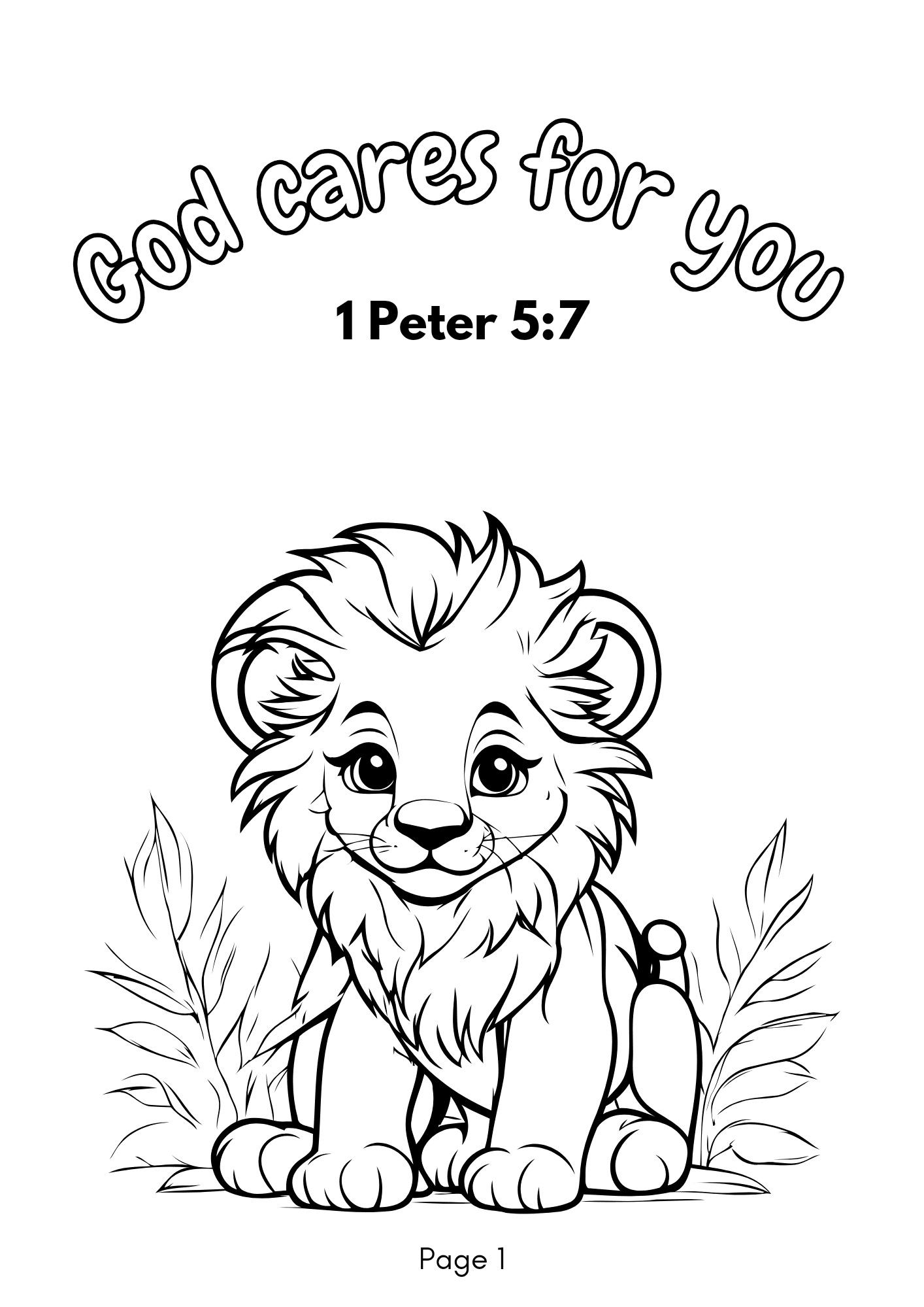 bible verses for kids coloring pages