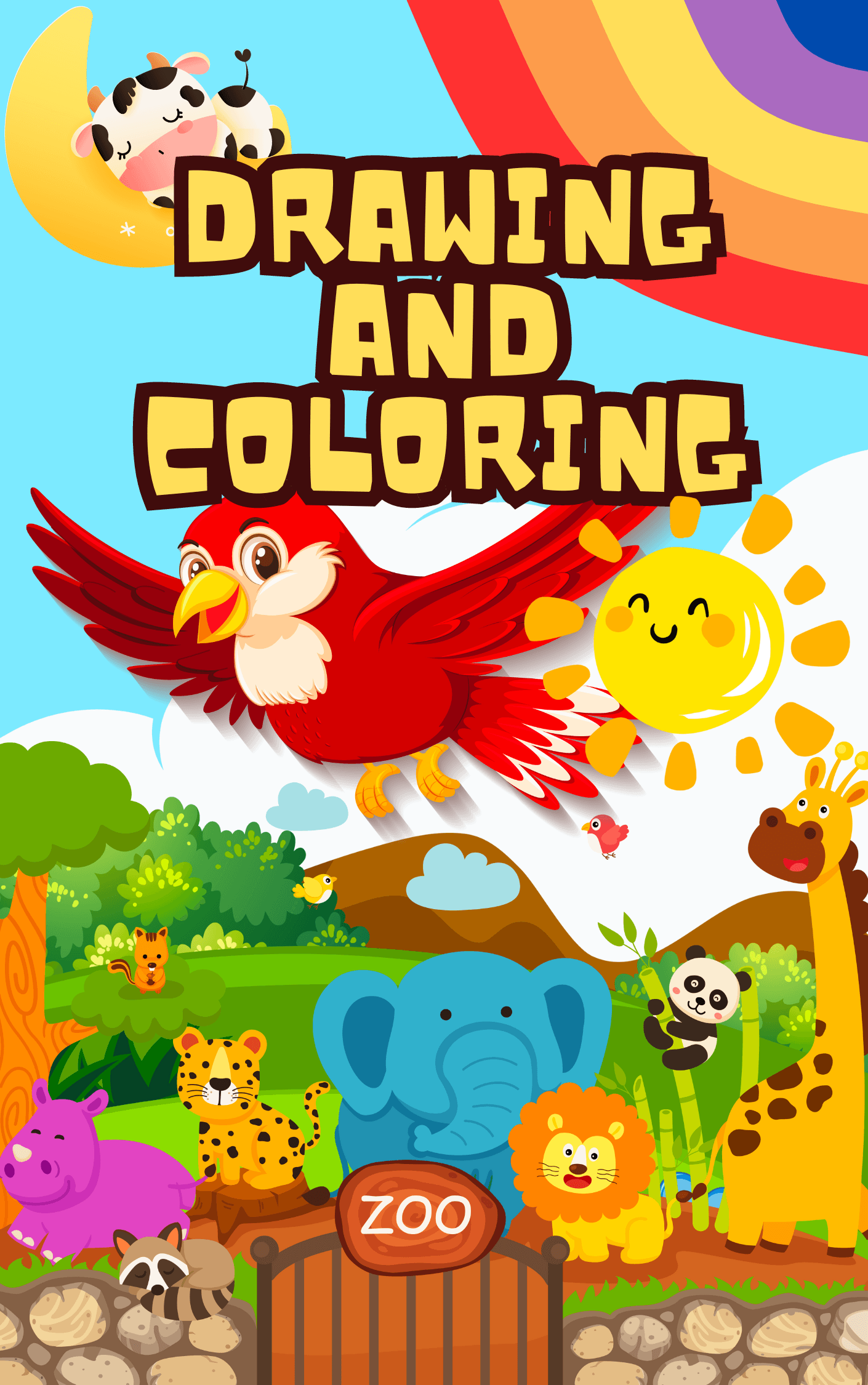 cover coloring book for kids