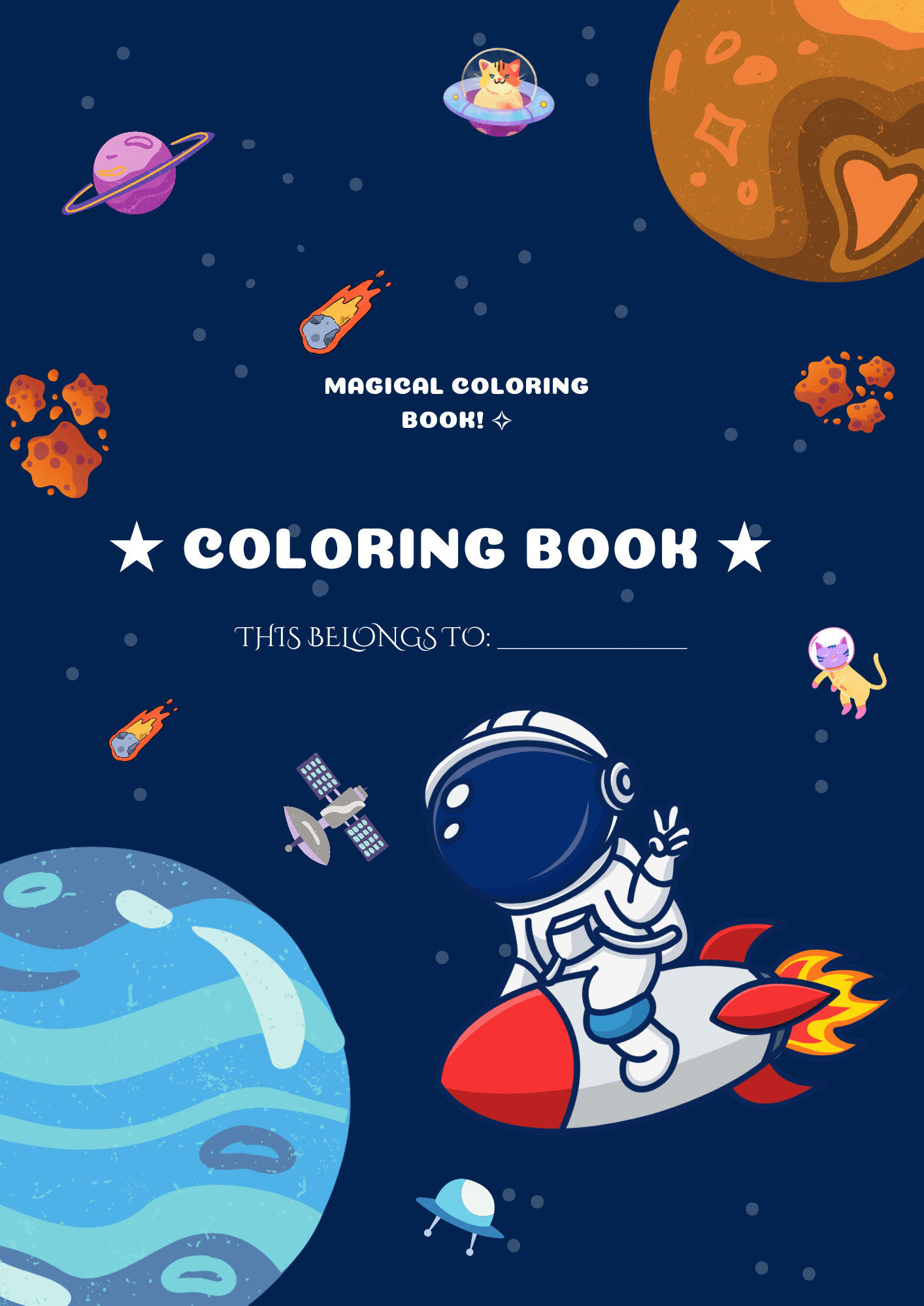 unisex coloring book