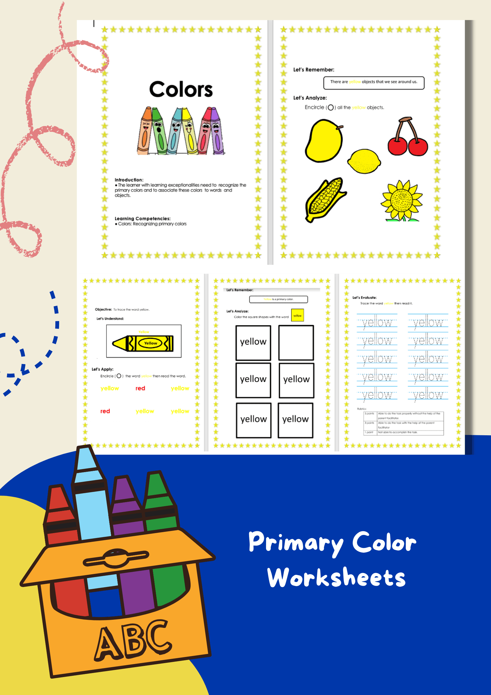 Primary Color Worksheet The SmARTteacher Resource: Secondary Colors