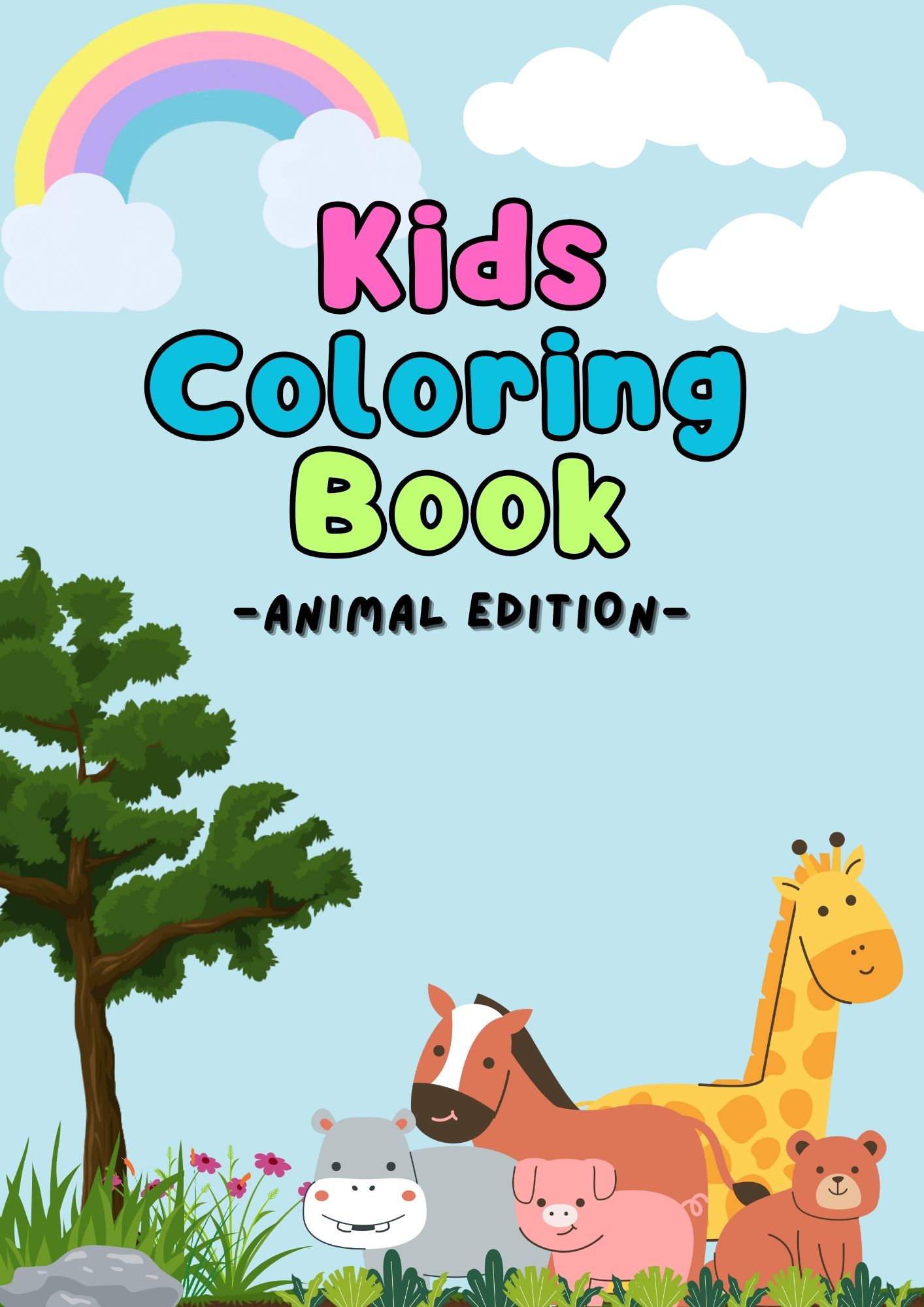 electronic coloring book for kids