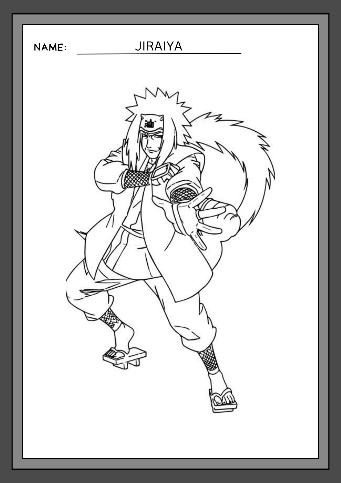 naruto coloring pages cute