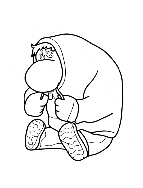 inside out coloring pages of fear