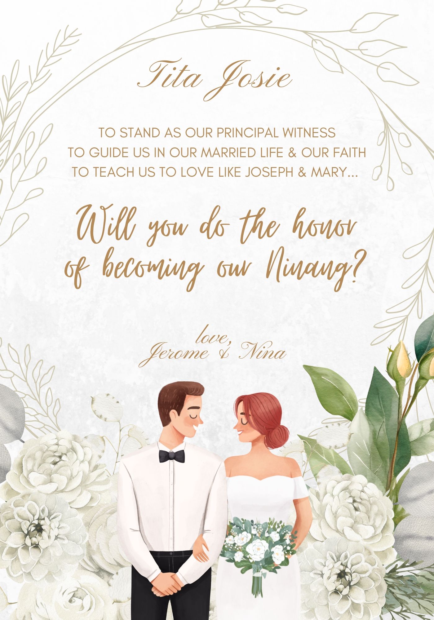 Ninang Wedding