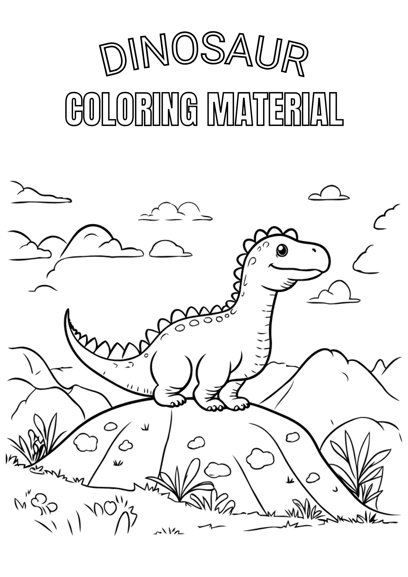 dinosaur easter coloring pages