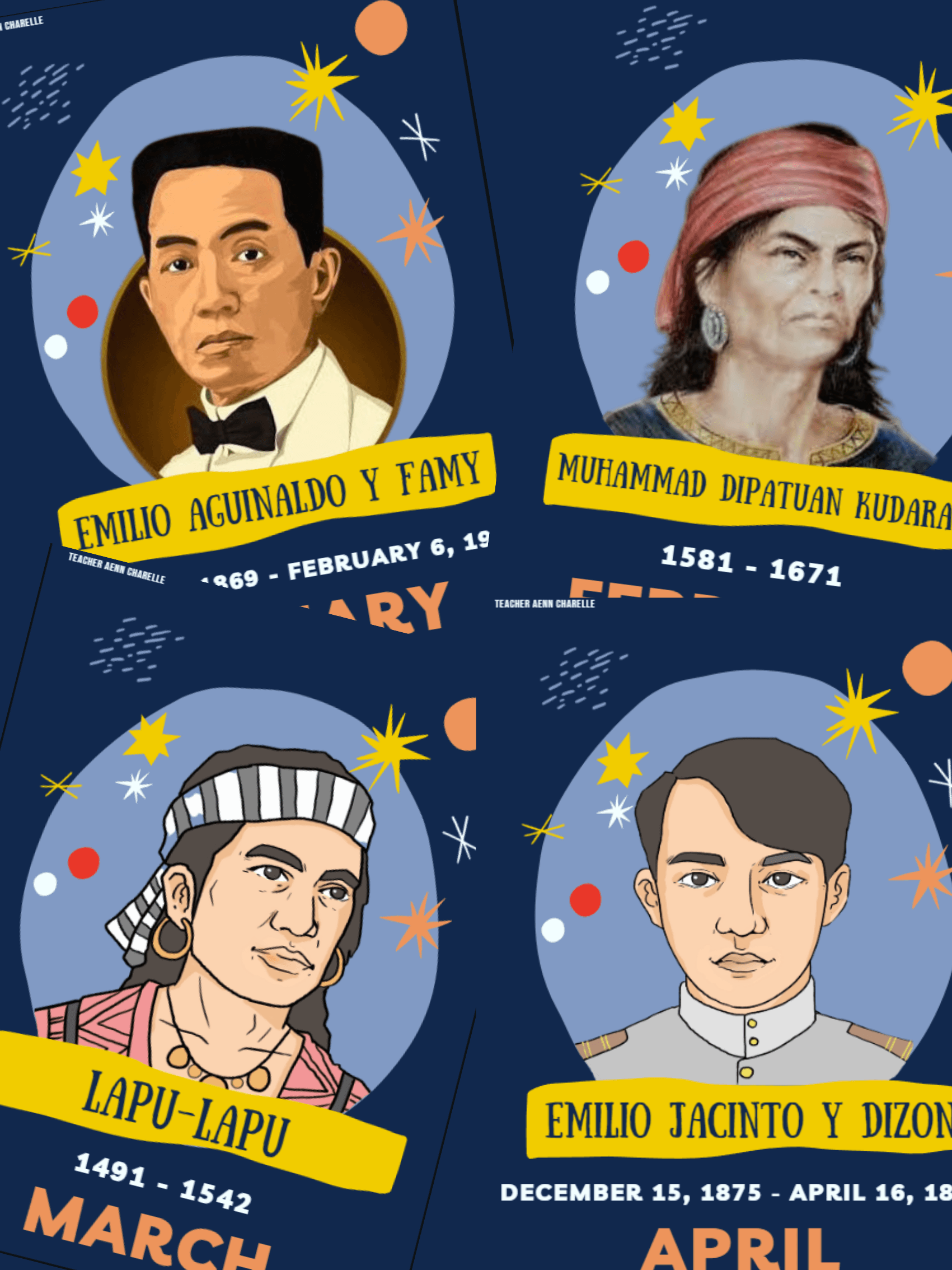 Filipino National Heroes With Names