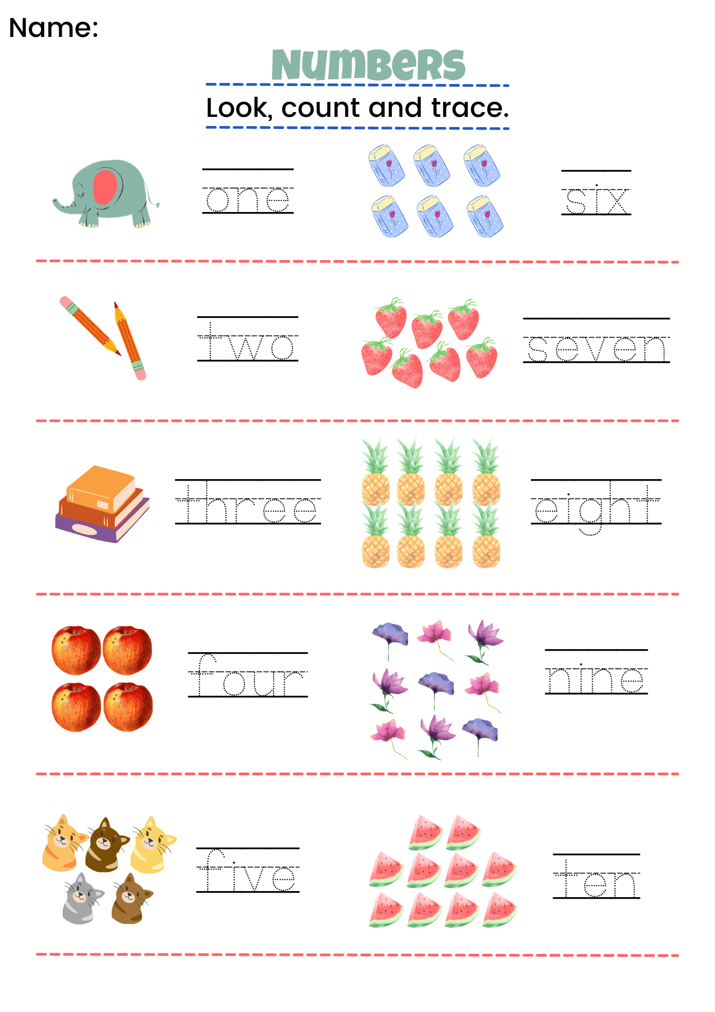 Esl Numbers Worksheet English Numbers Worksheets | Grammar Printables