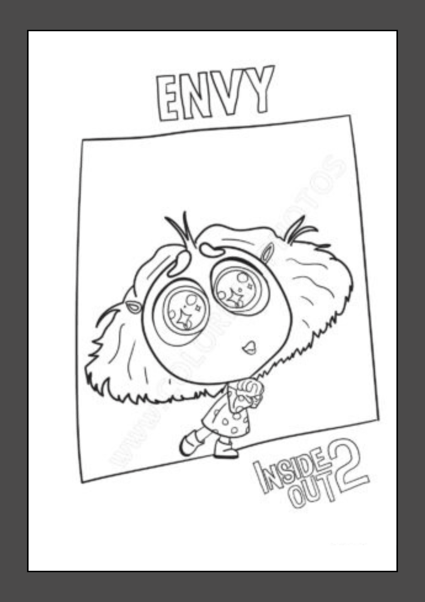 inside out 2 coloring pages printable joy