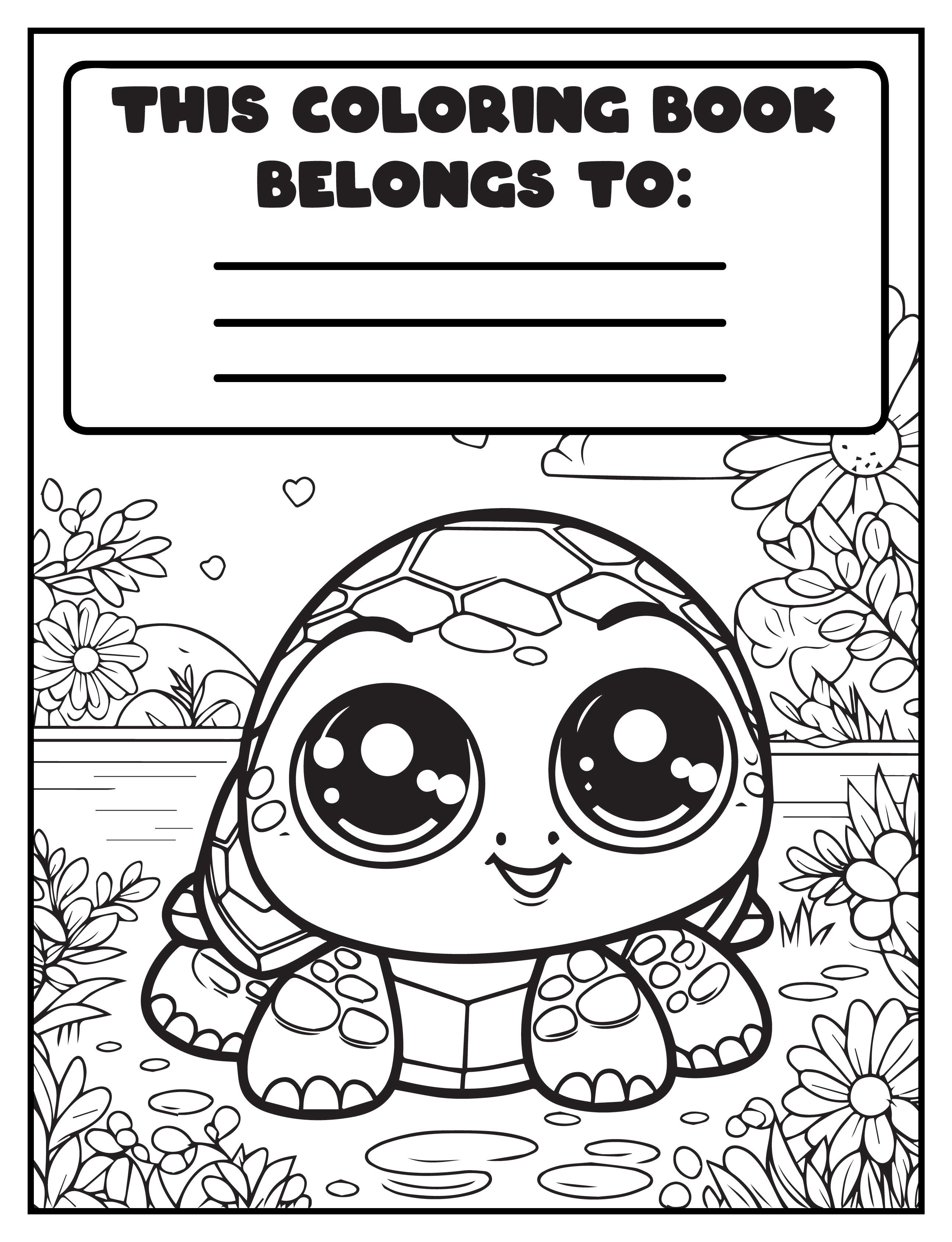Cute Jungle Animals Coloring Pages Cute Jungle Animal Coloring Pages