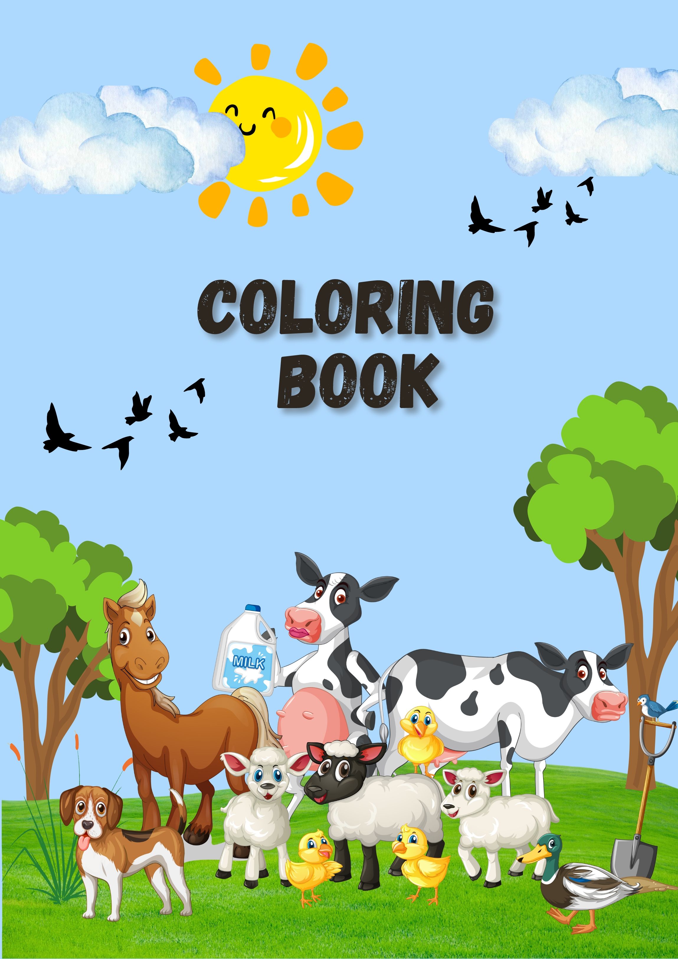 Land Animals Coloring Pages Land Animals Coloring | Kids Colouring