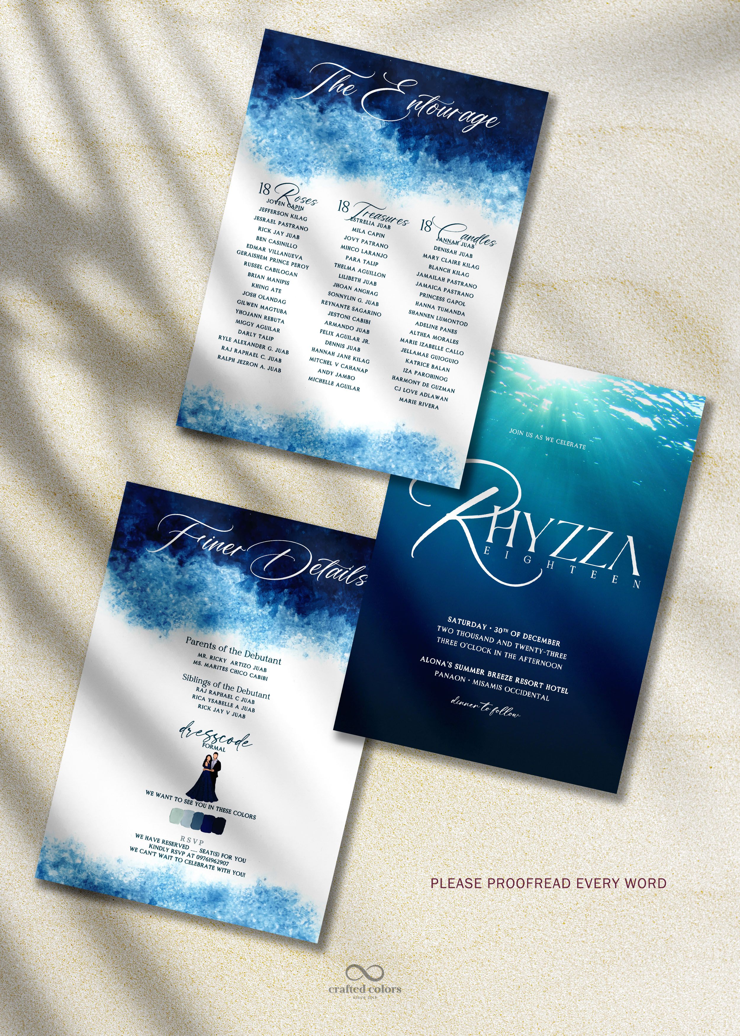 Invitation For Debut Exletter - Infoupdate.org