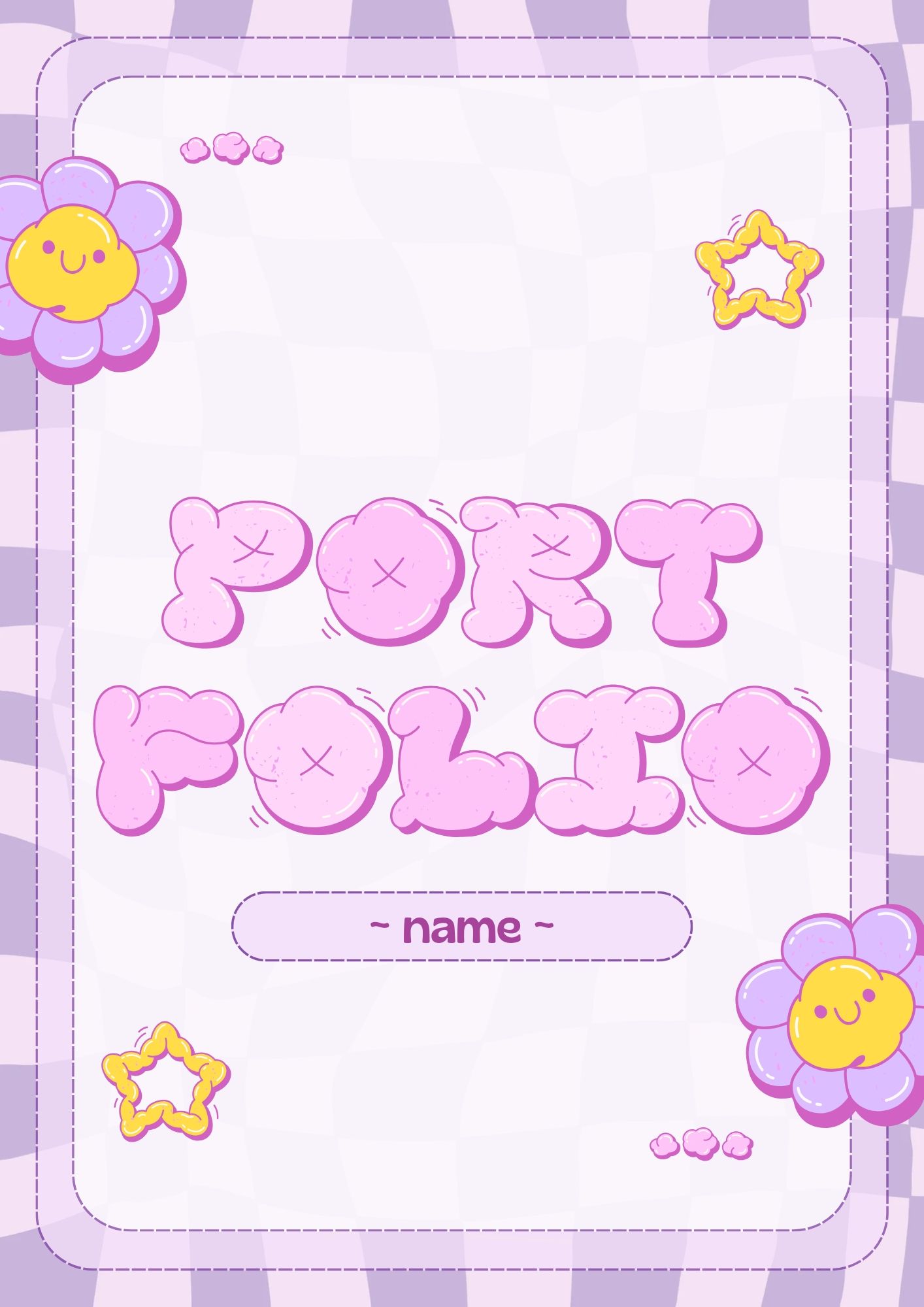 Simple Portfolio Cover Design