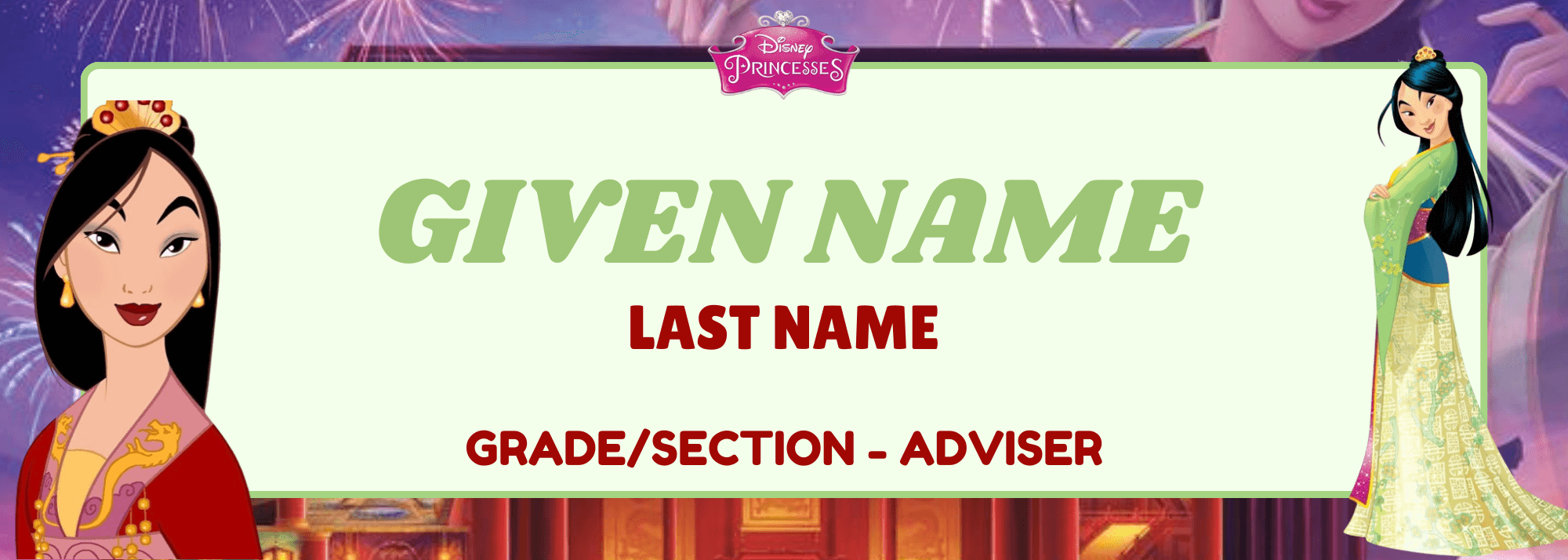 Disney Princess Last Names - Infoupdate.org