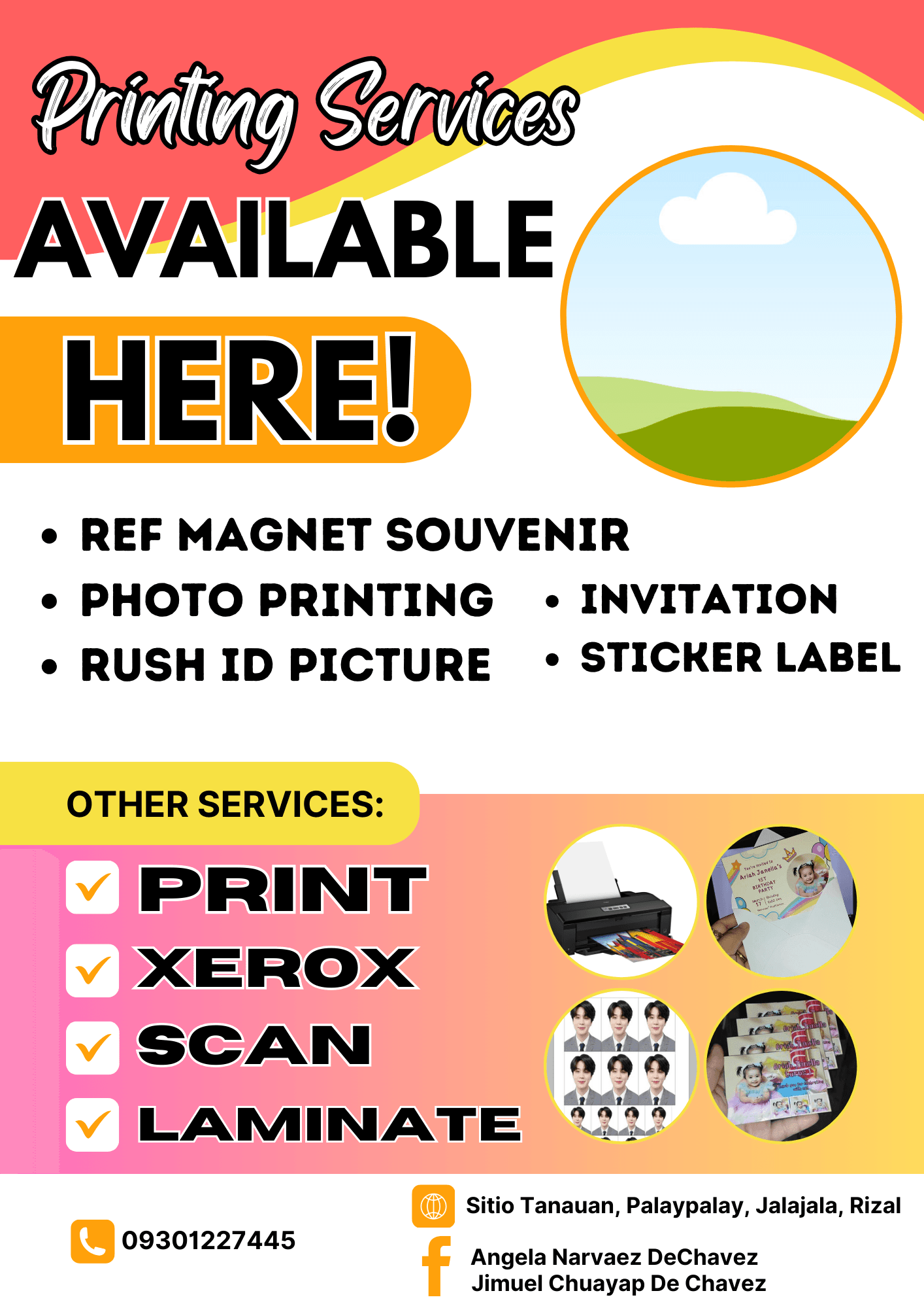 Printing Services Png
