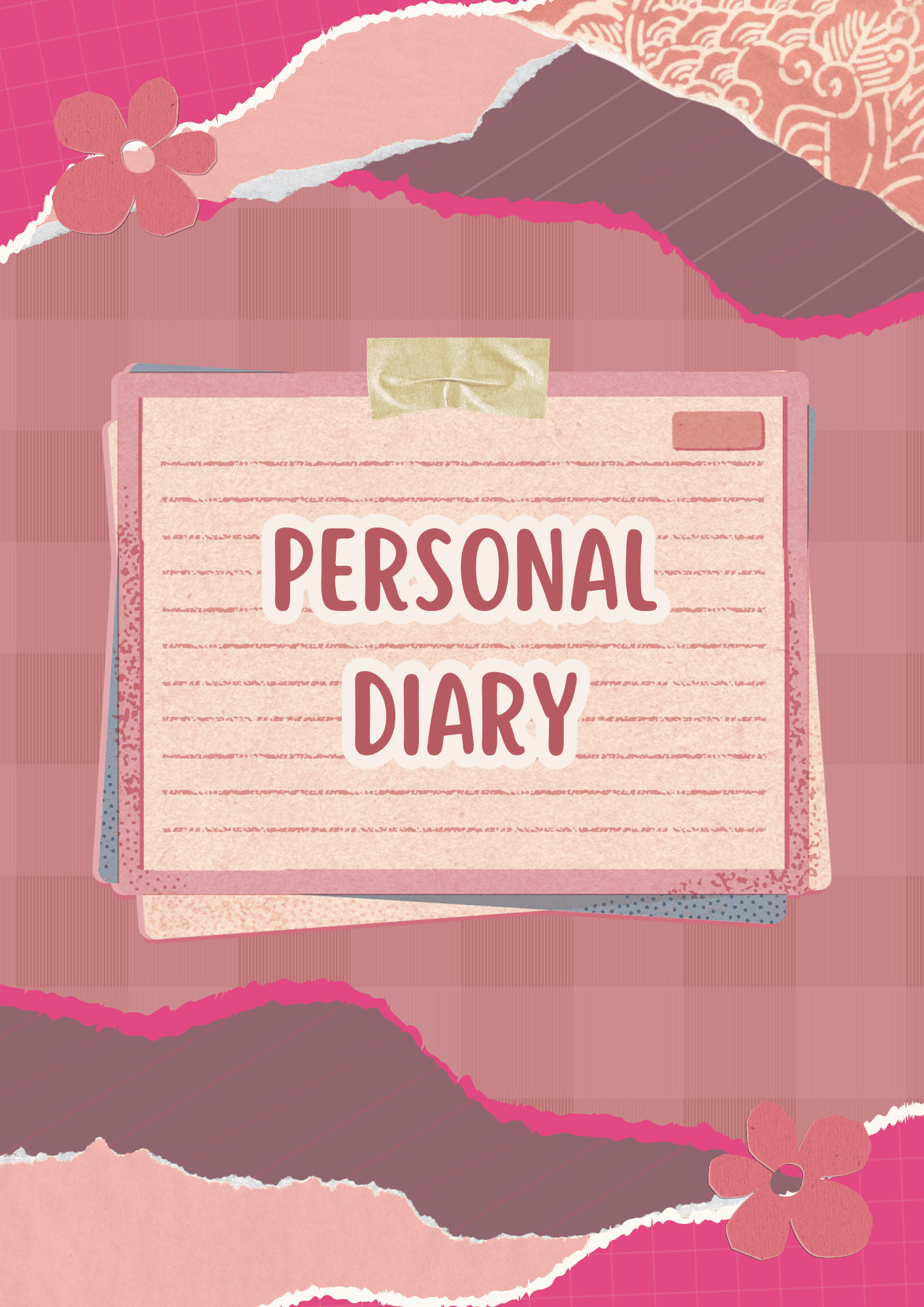 Personal Diary Cover Page