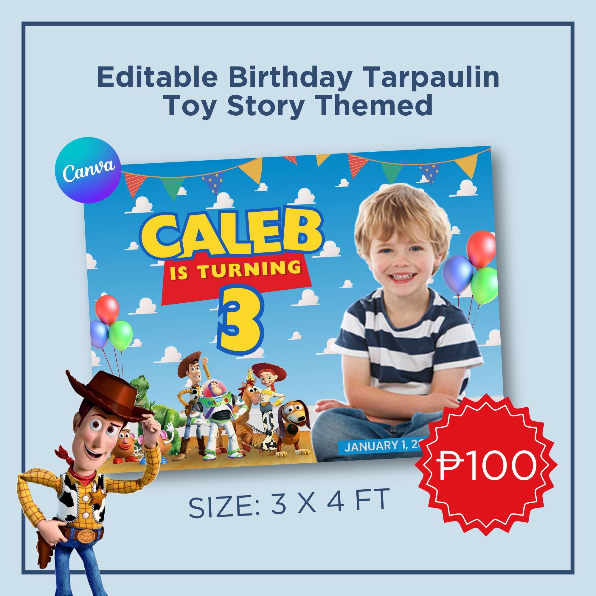 Toy Story Birthday Invitations Printable