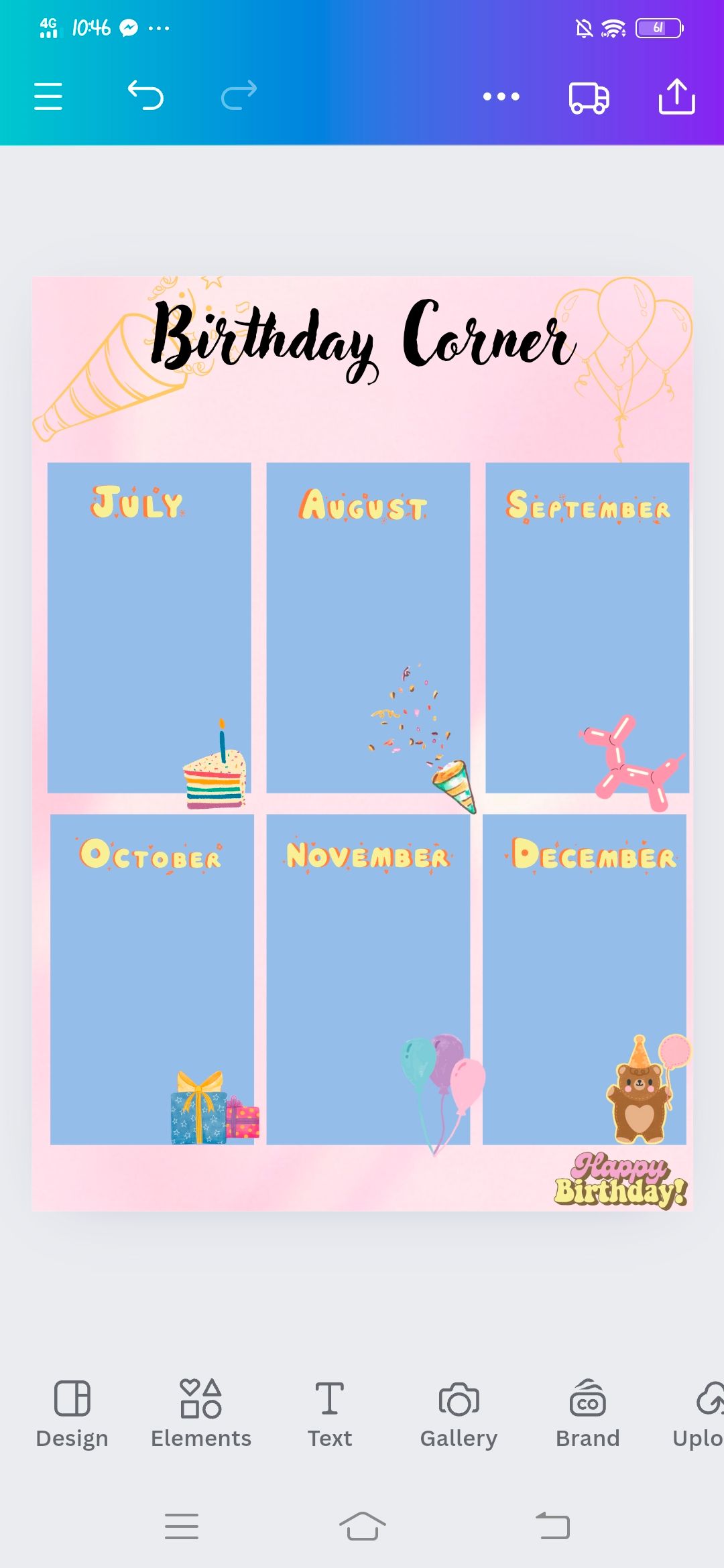 Birthday Corner Design Birthday Corner Stock Illustrations – 9,884