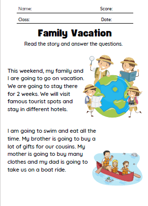 For you Reading Comprehension for Grade 1 to Grade 2 by noreennacionalesfabic Raket.PH