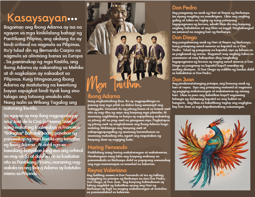 Ibong Adarna Kaharian De Berbanya