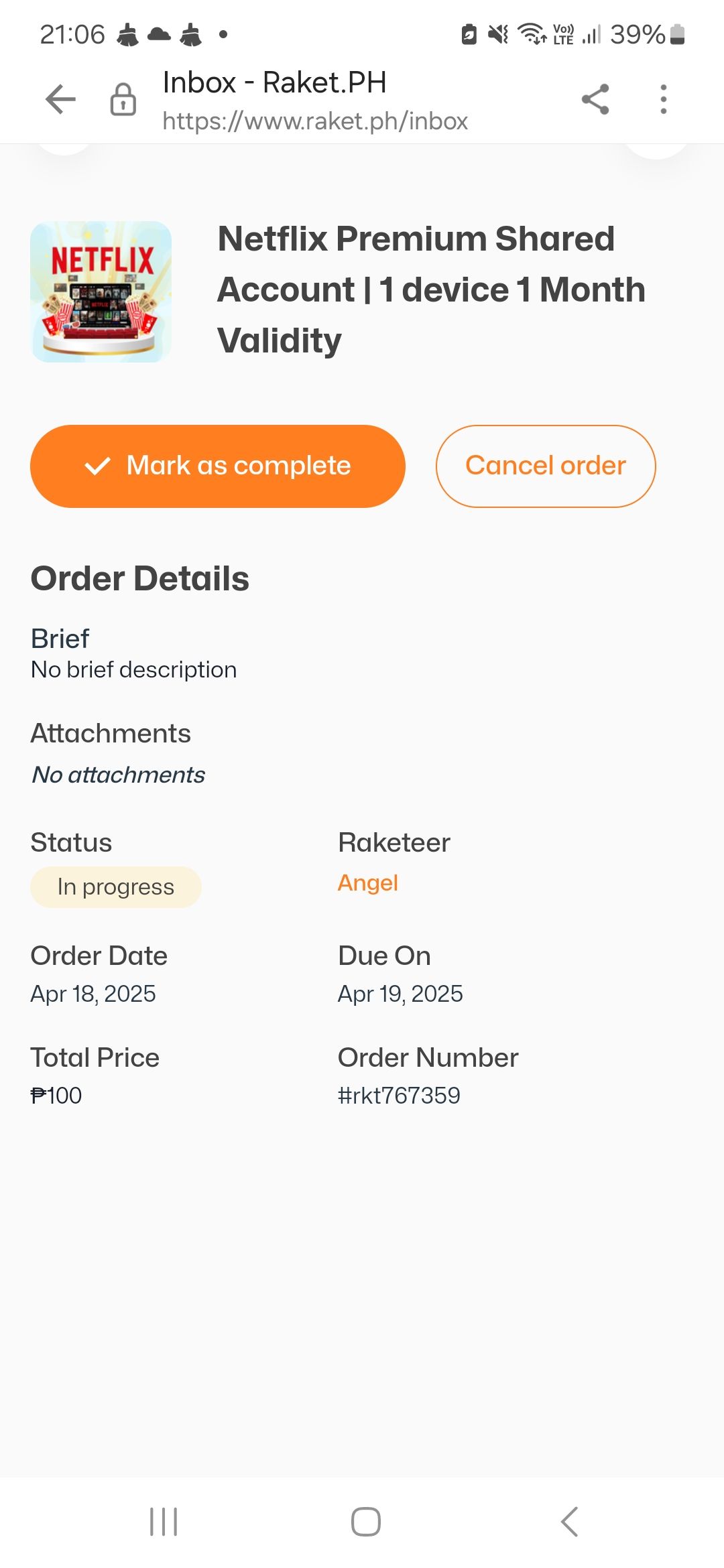 Netflix Premium Shared Account | 1 device 1 Month Validity by ...
