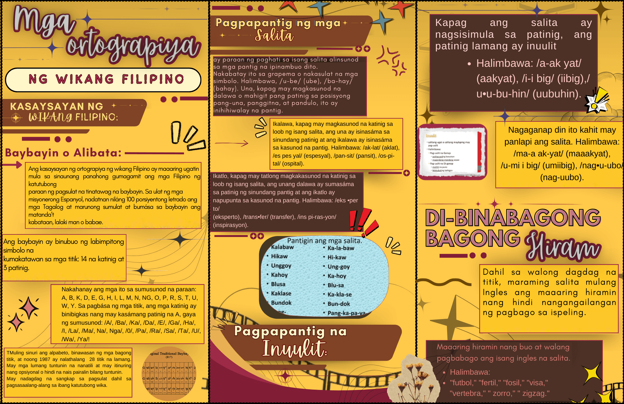 leaflet examples tagalog