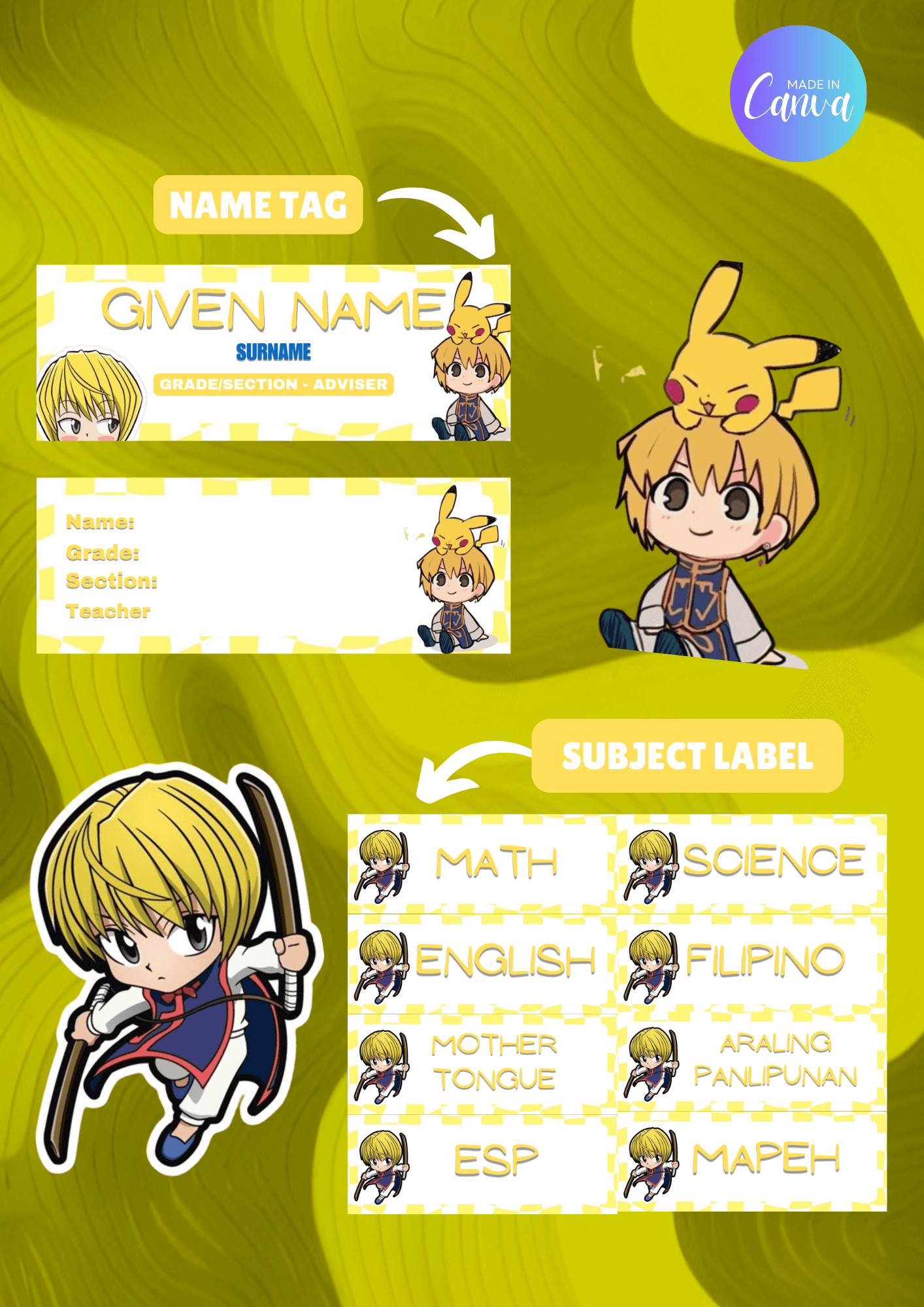 Anime Hunter Names