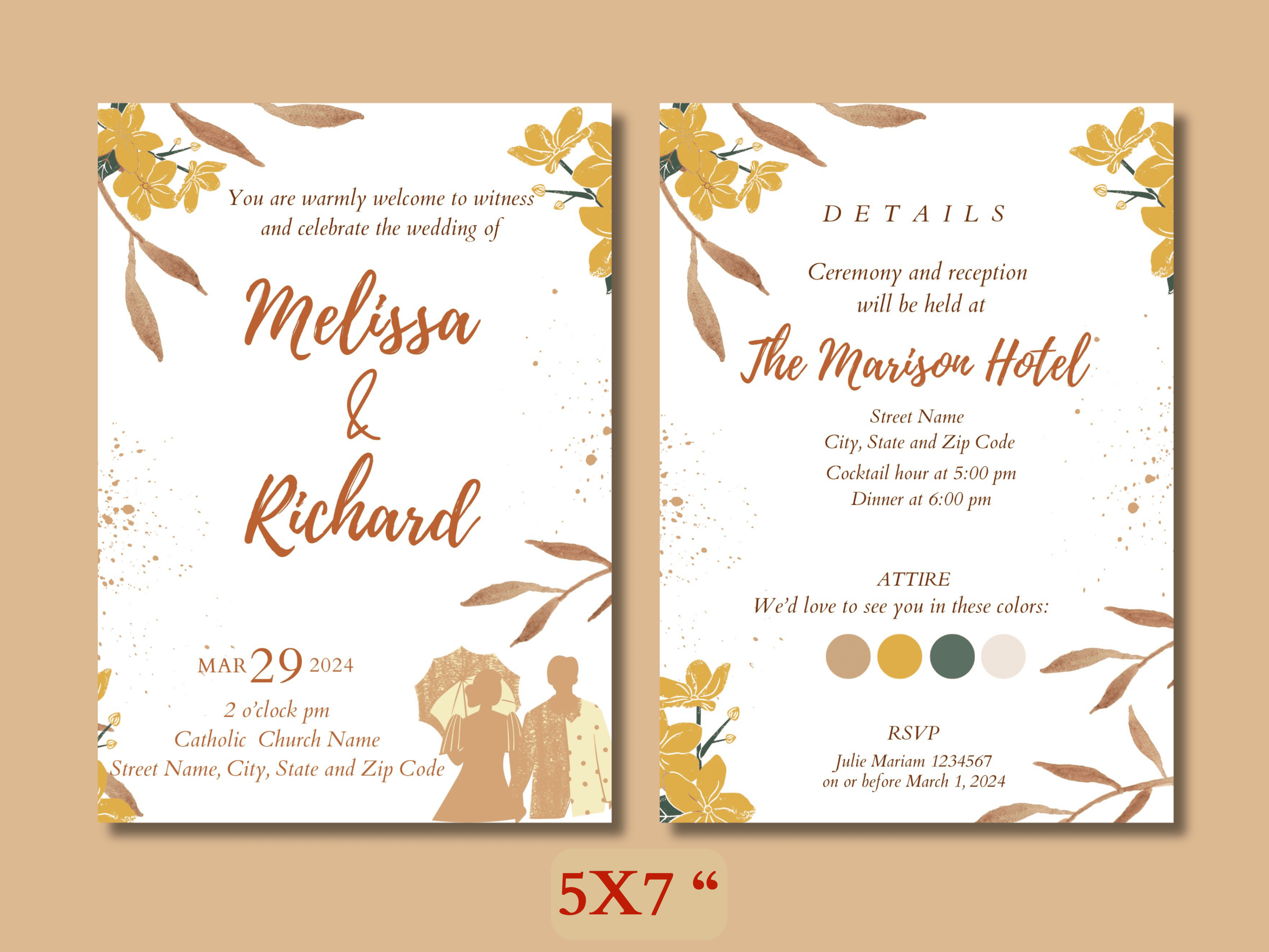 Wedding Invitations Template Philippines