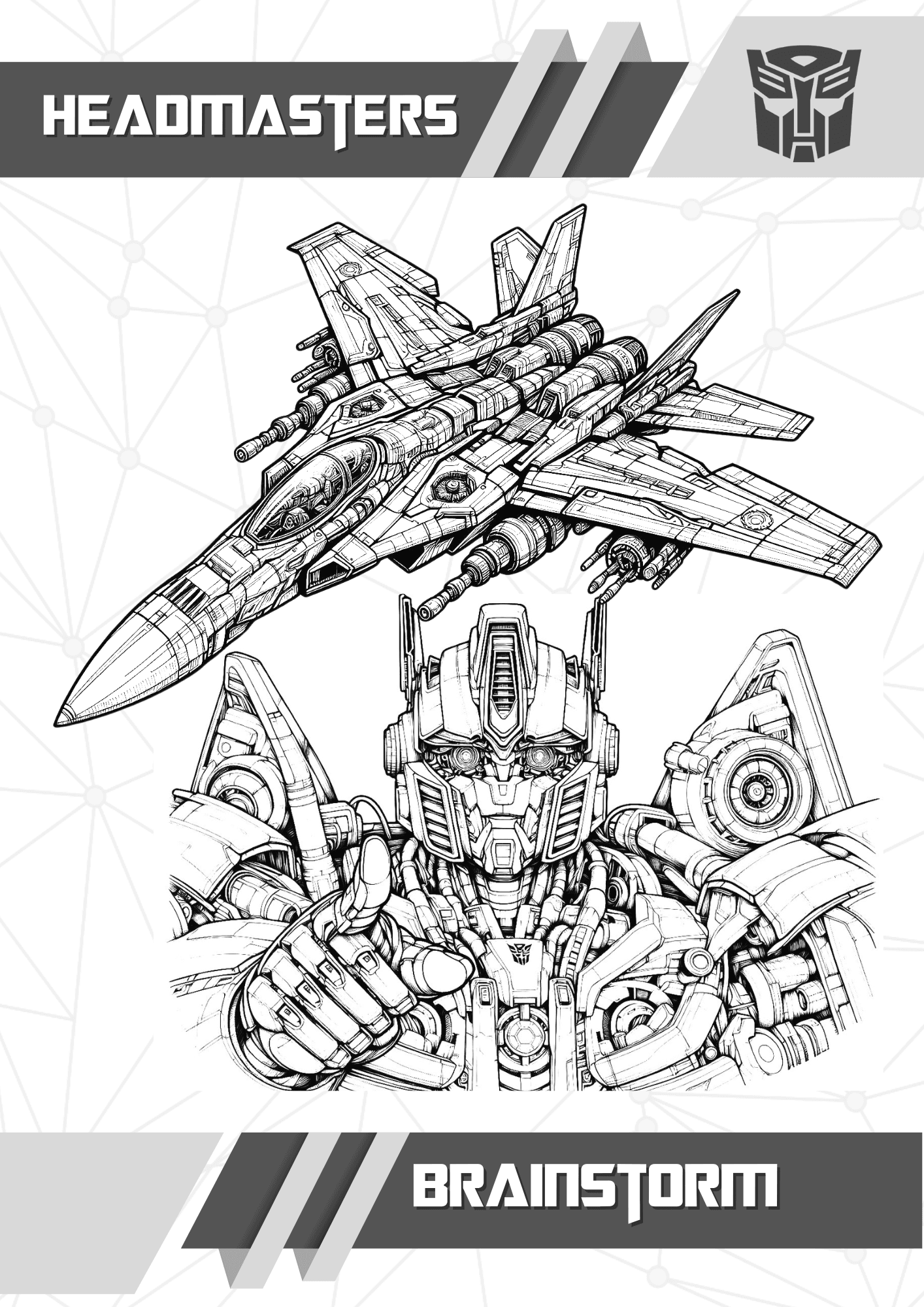 optimus prime coloring book pages