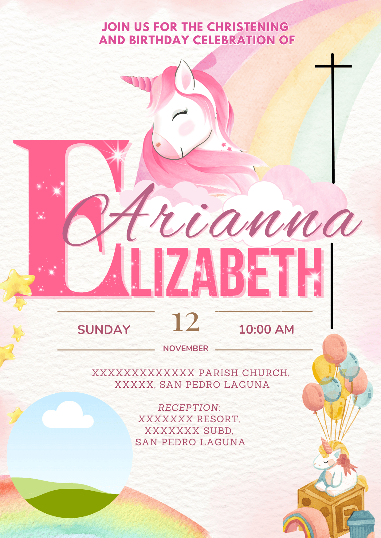 Diy Dragon And Unicorn Invitations