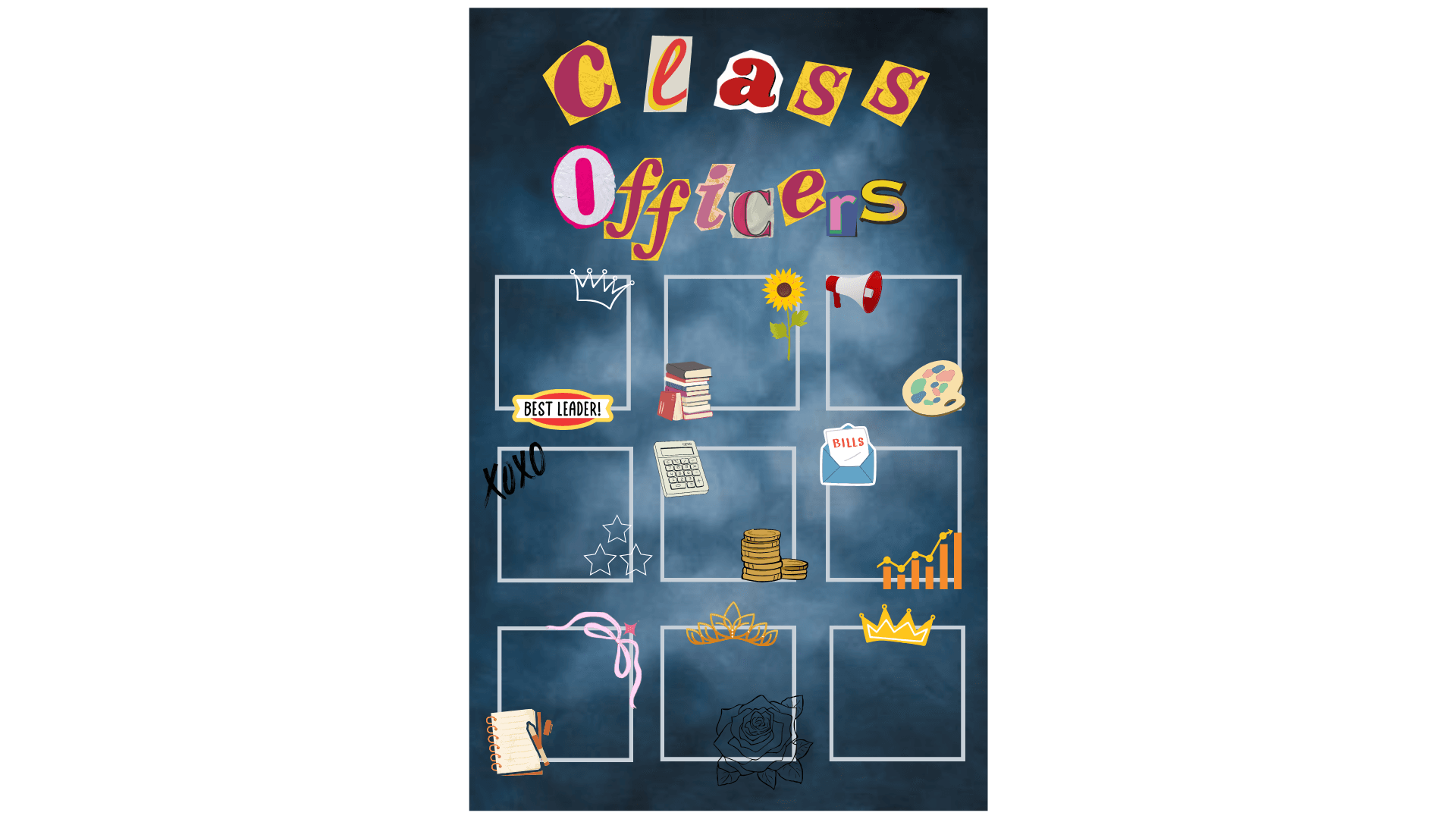 Class Officers Bulletin Board A New Bulletin Board School Resource