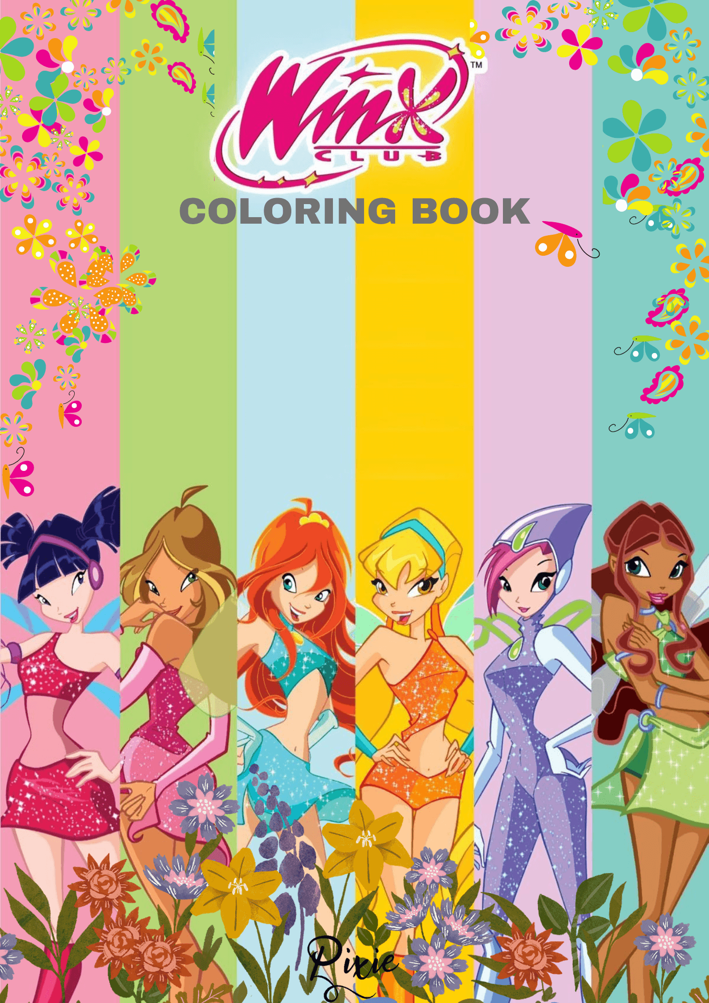 Winx Tynix Coloring Pages