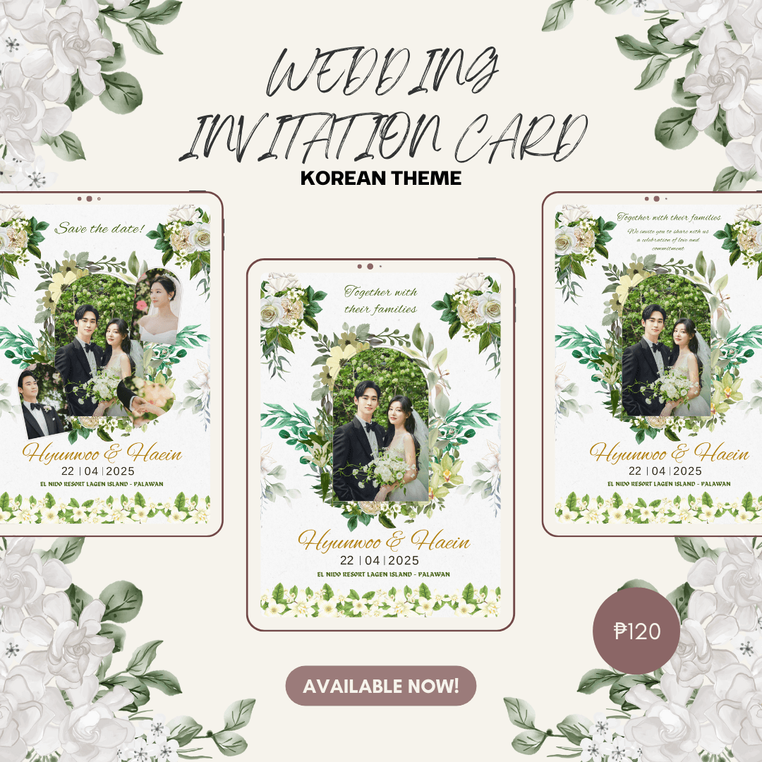 Korean wedding invitation 60 photos - Vianawedding.com