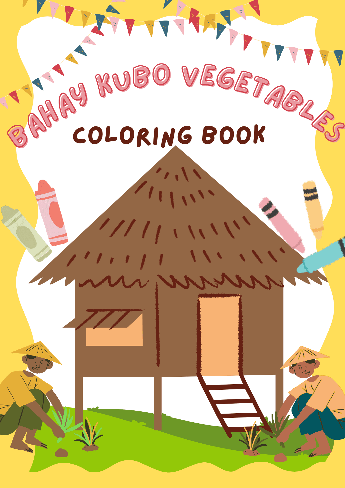 Bahay Kubo Vegetables Coloring Bahay Kubo Coloring Book By