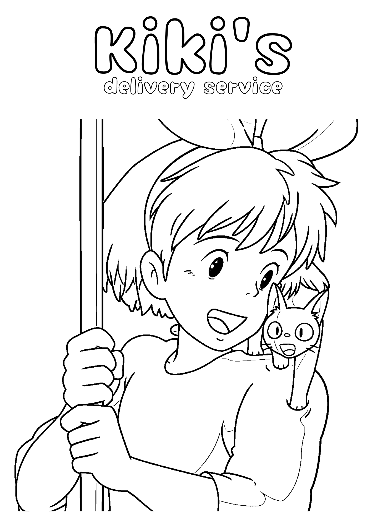 ghibli coloring book