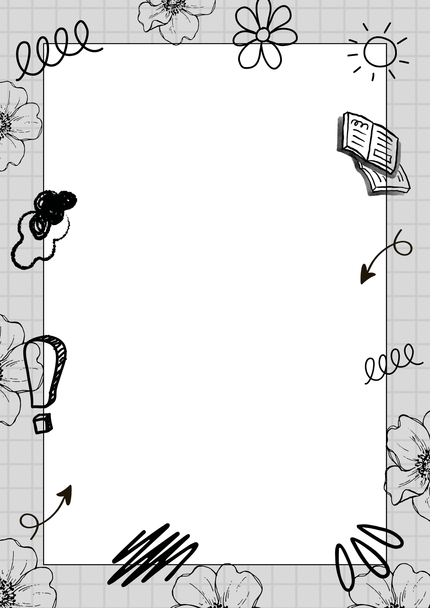 simple borders for a4 sheet