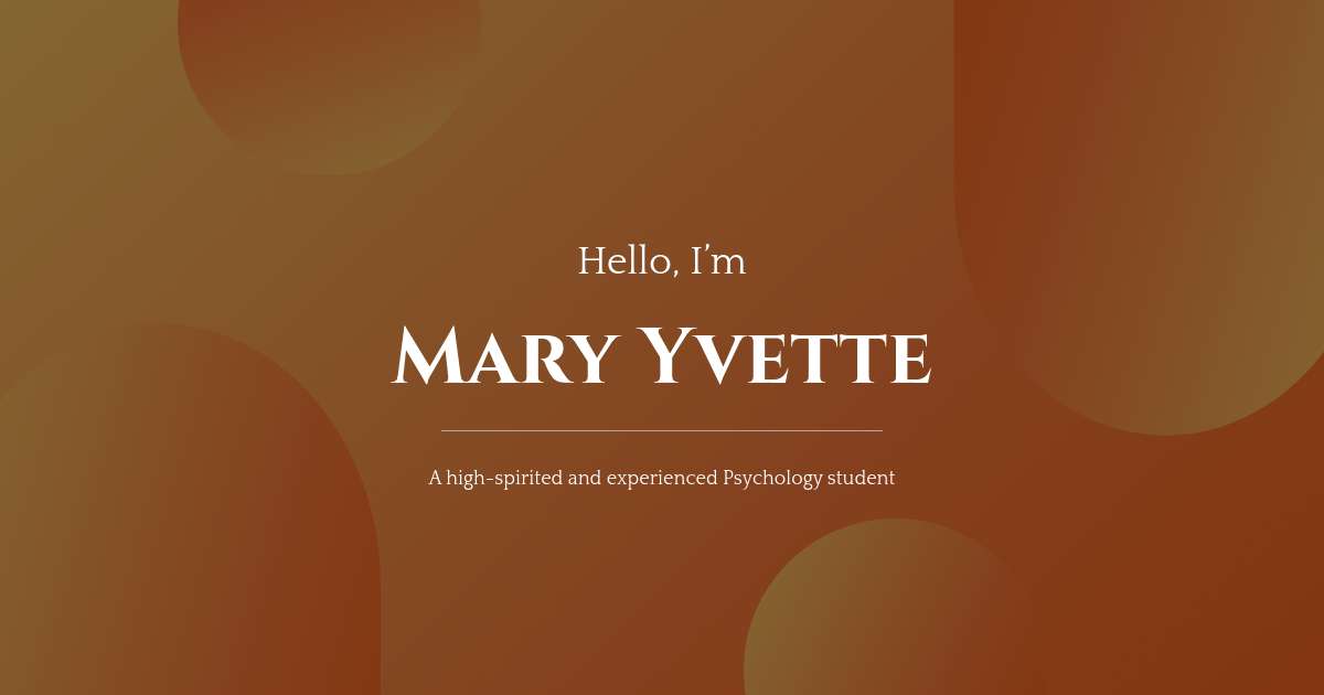 Mary Yvette