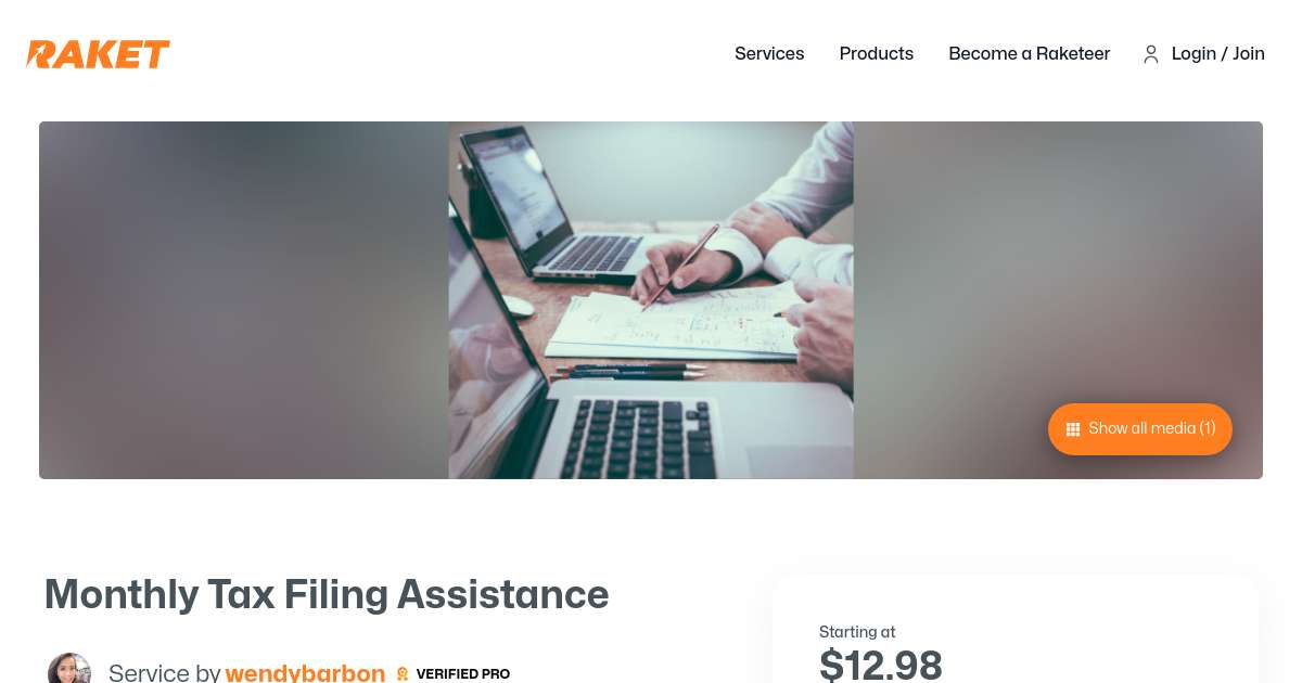 Tax Filing Assistance by wendybarbon - Raket.PH