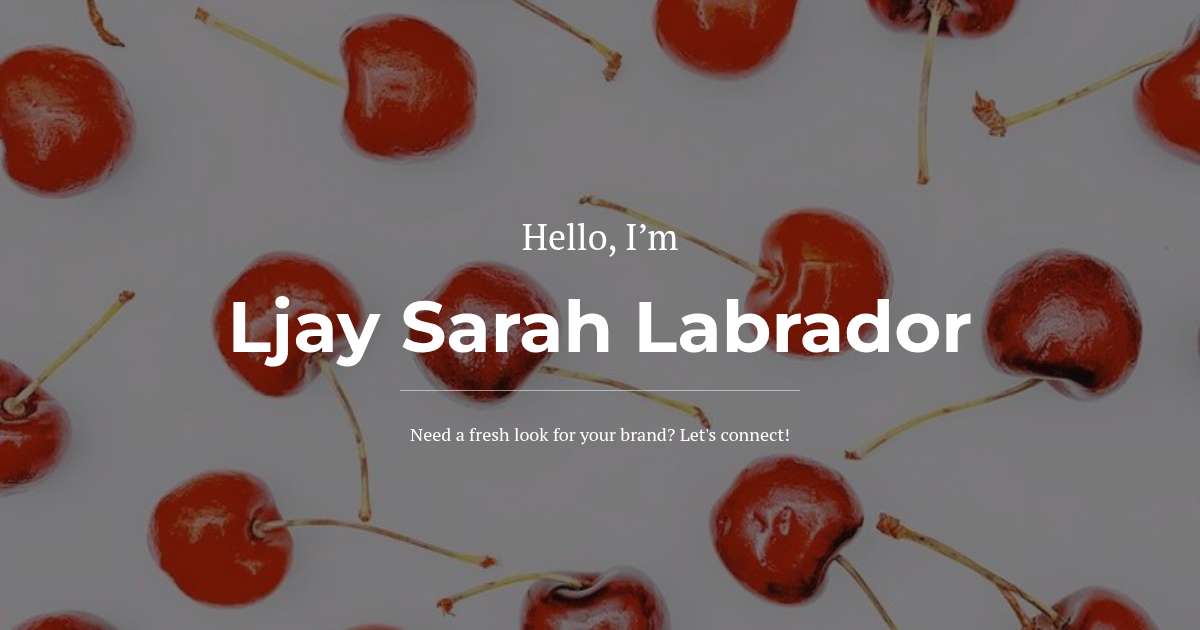 Ljay Sarah Labrador
