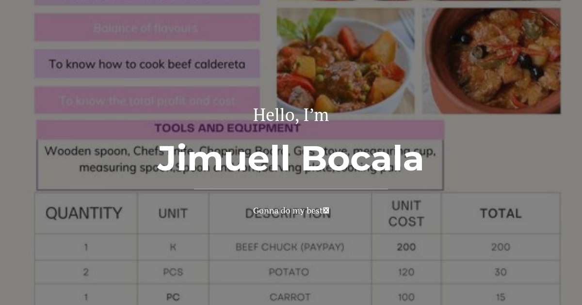 Jimuell Bocala