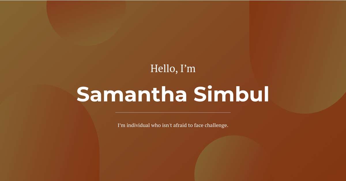 Samantha Simbul