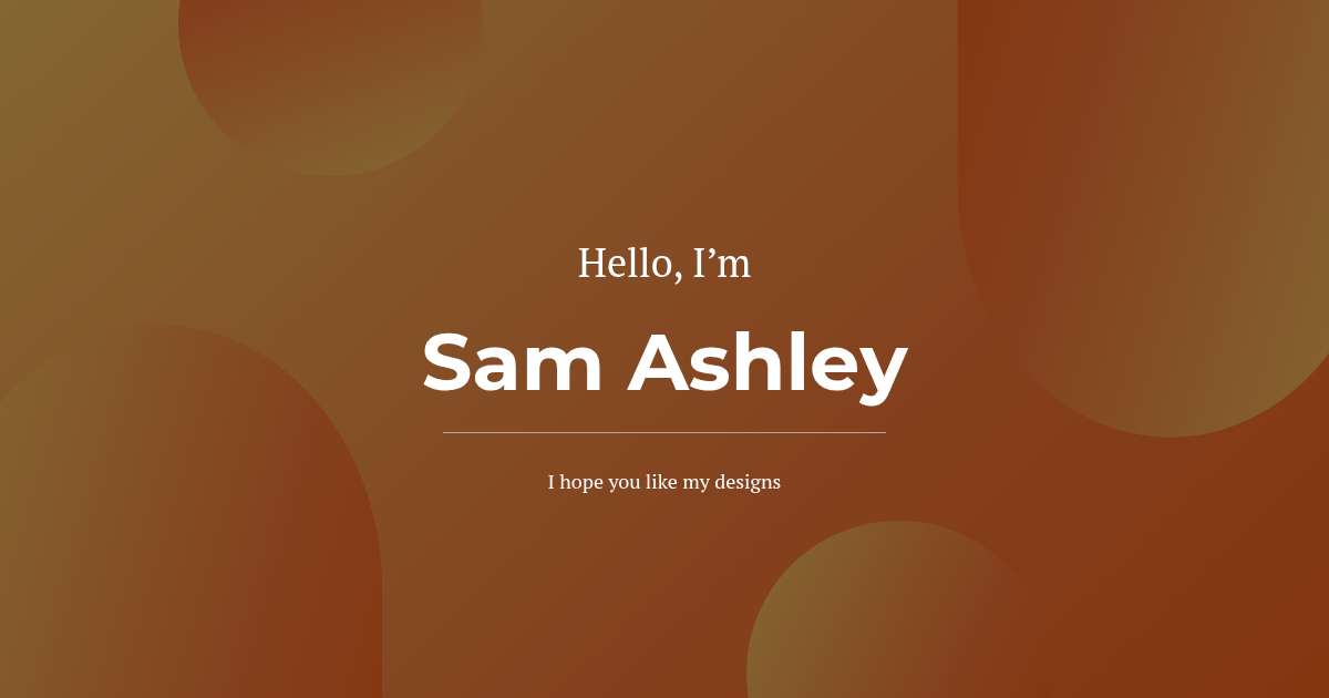Sam Ashley