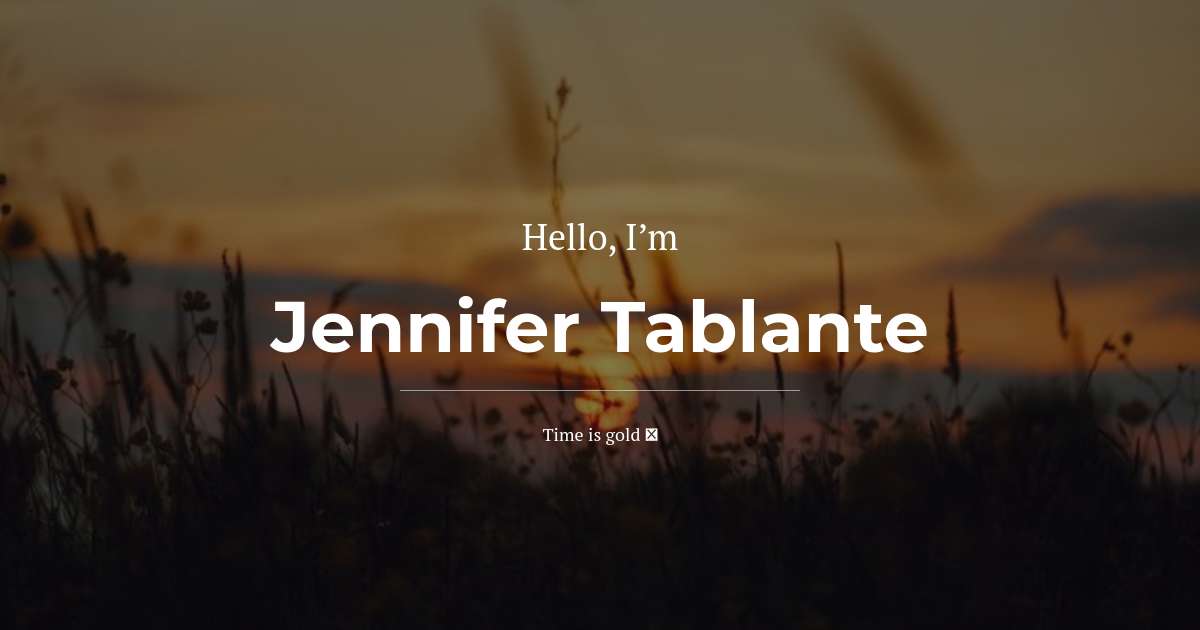 Jennifer Tablante