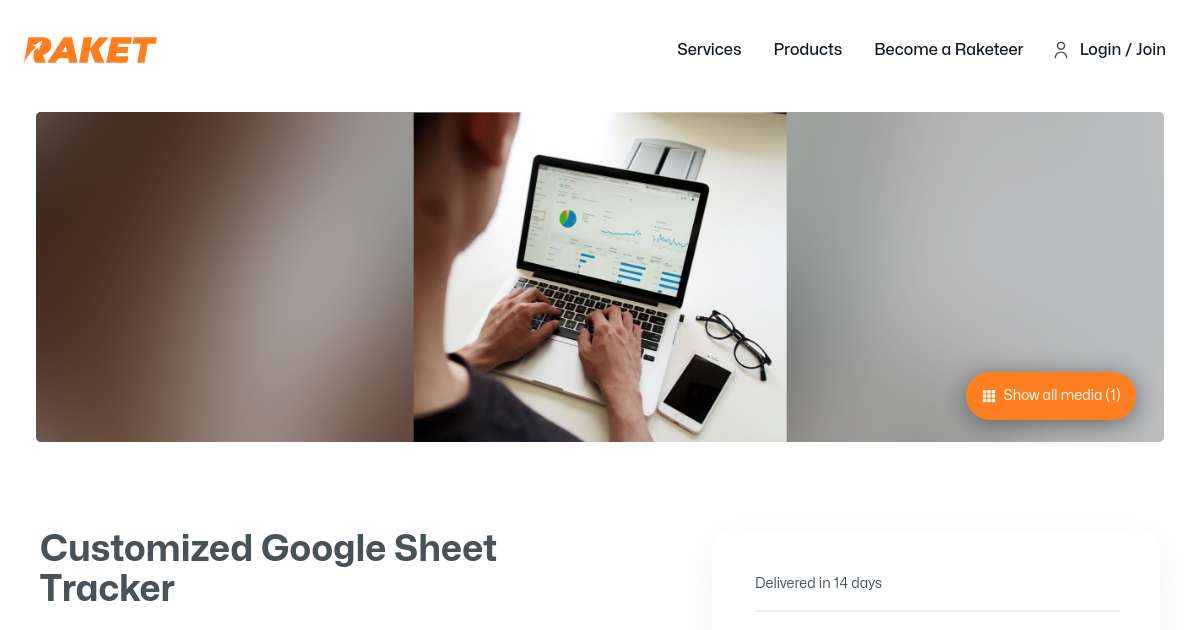 Customized Google Sheet Tracker by hrtel - Raket.PH
