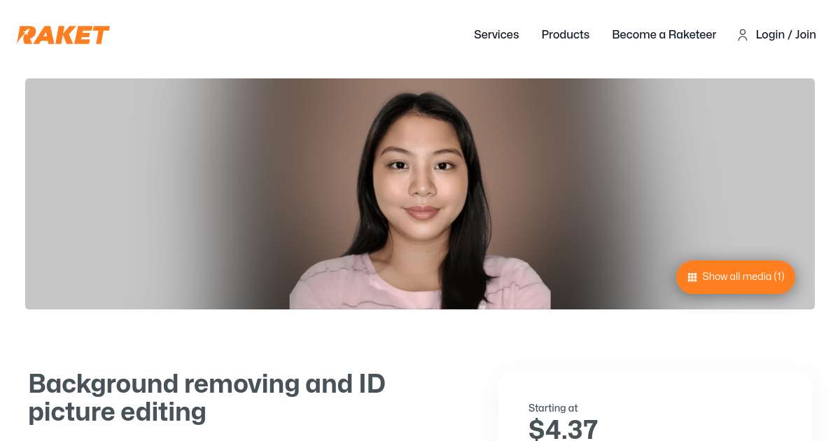 Background removing and ID picture editing by garciaviem21 - Raket.PH
