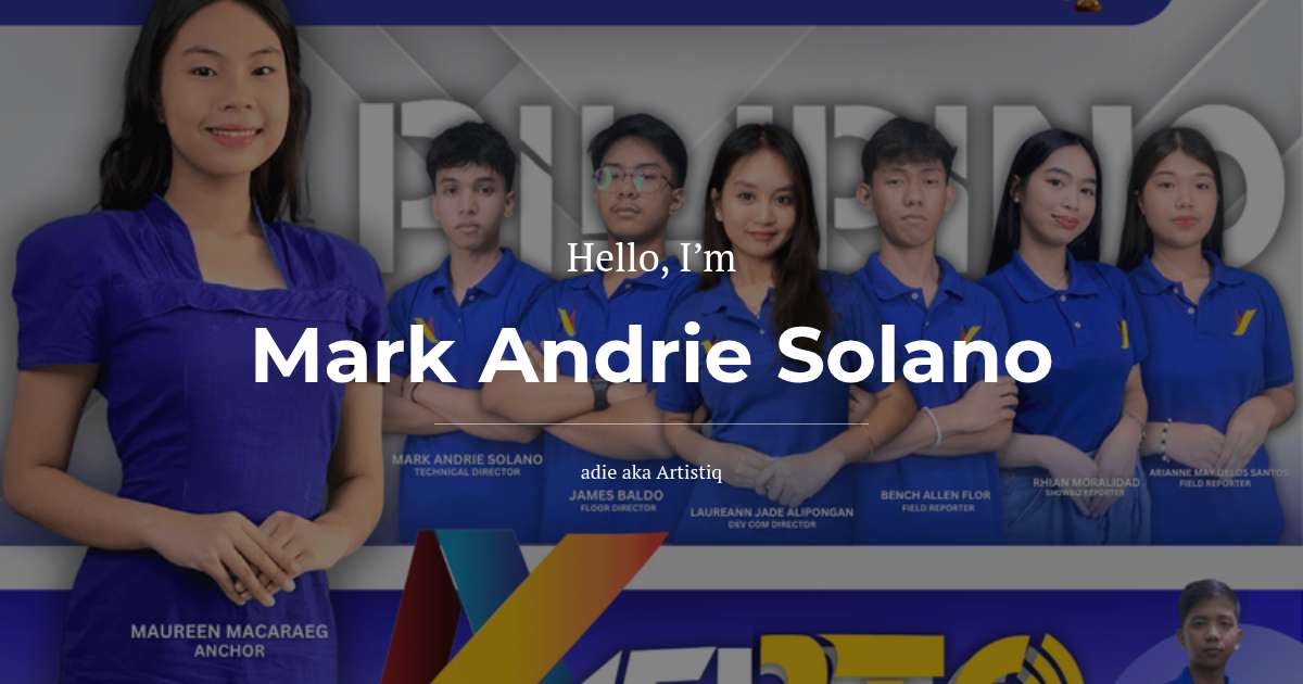 Mark Andrie Solano