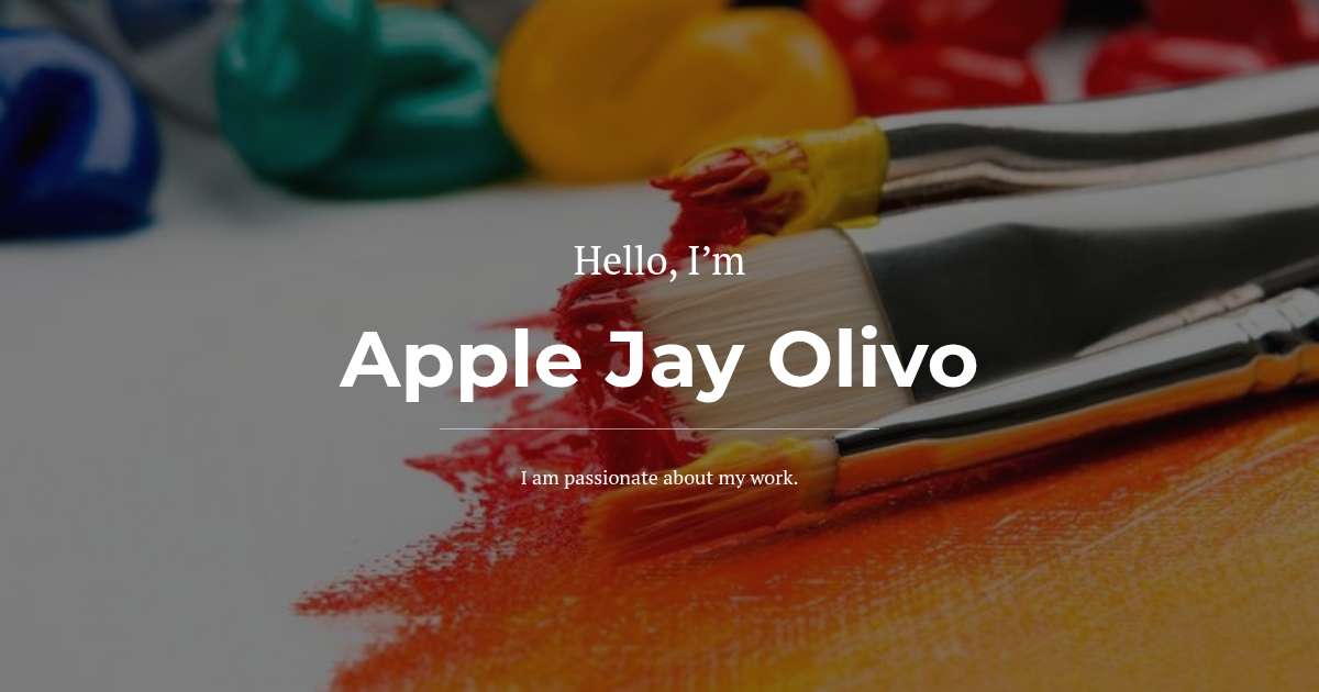 Apple Jay Olivo
