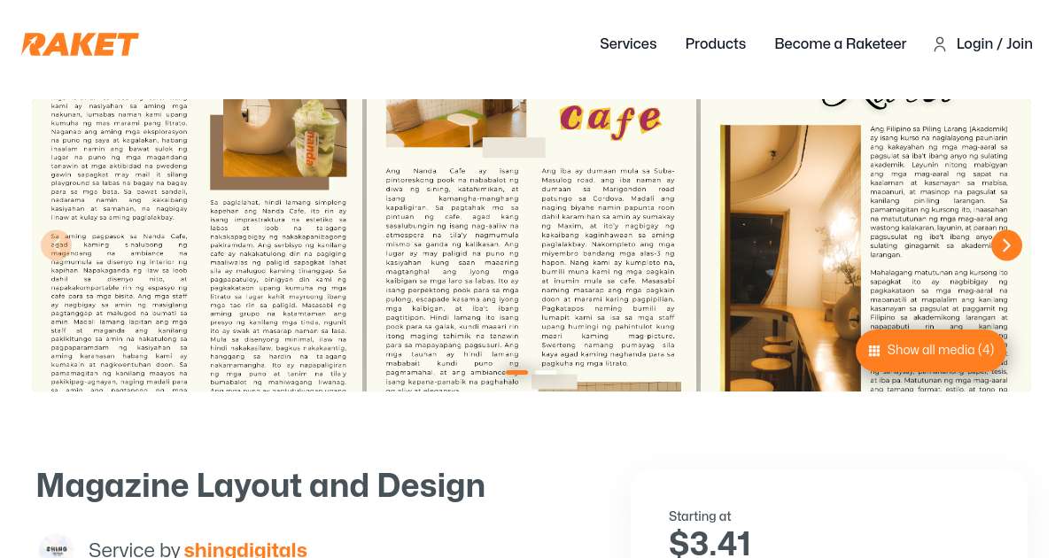 Magazine Layout and Design by shingdigitals - Raket.PH