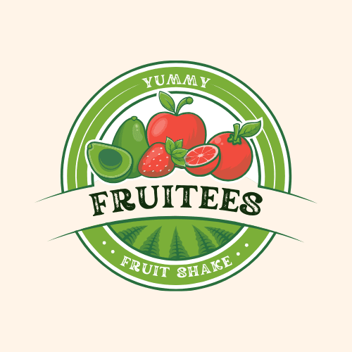 Fruit Shake Logo Juice Shakes Logo Template | PosterMyWall