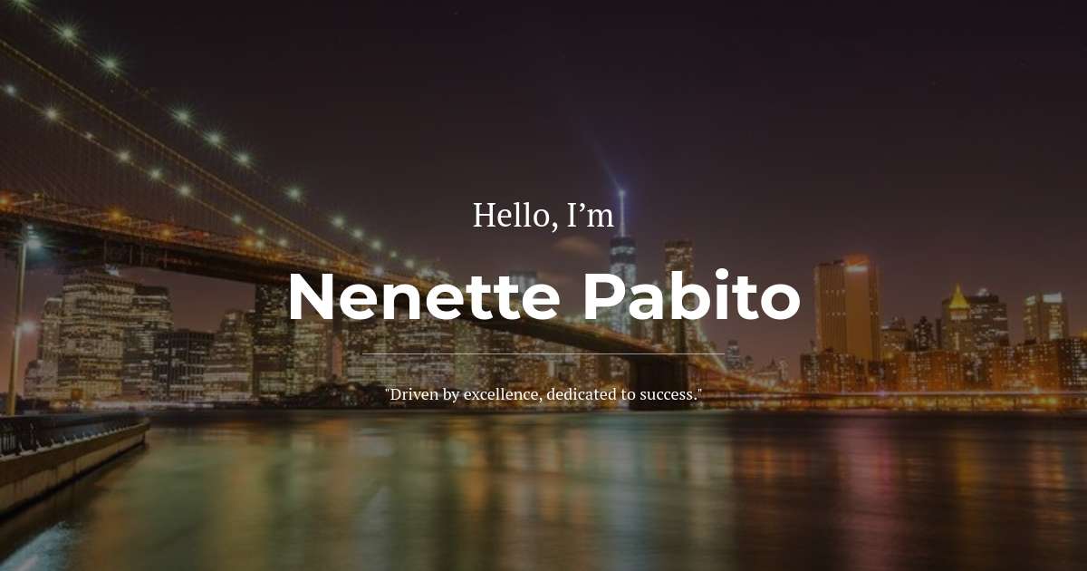 Nenette Pabito